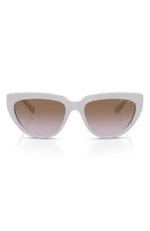 VOGUE 54mm Irregular Sunglasses - Violet