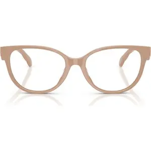 Tory Burch 53mm Phantos Optical Glasses - Bone