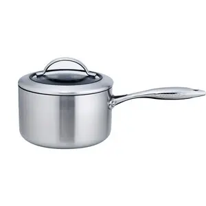SCANPAN Ctx 2.75 Quart Saucepan With Lid - Silver