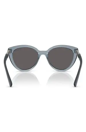 VOGUE 53mm Cat Eye Sunglasses - Blue