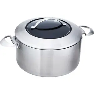 SCANPAN Ctx 7.5 Quart Dutch Oven With Lid - Silver