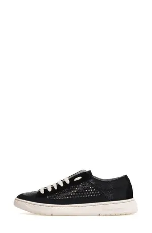 CANDICE COOPER Tim Perforated Leather Sneakers