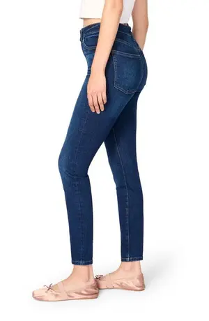 Warp + Weft High-rise Skinny Jeans