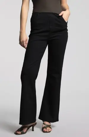 WEEKEND LOS ANGELES Manon Twill Pull-on Pants - Black