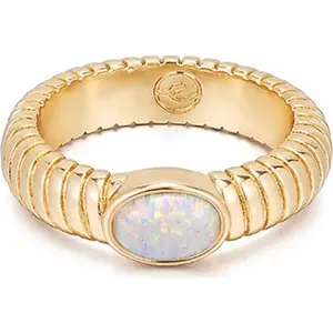 Ettika Opal Flex Ring - Gold