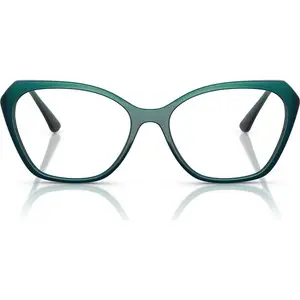 VOGUE 52mm Cat Eye Optical Glasses - Blue