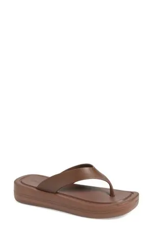 Jeffrey Campbell Darcie Platform Flip Flop - Brown