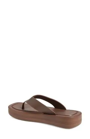 Jeffrey Campbell Darcie Platform Flip Flop - Brown