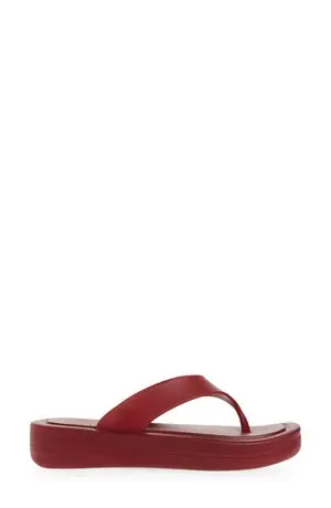 Jeffrey Campbell Darcie Platform Flip Flop - Dark Red