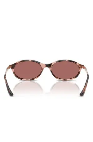 VOGUE 52mm Oval Sunglasses - Dark Violet