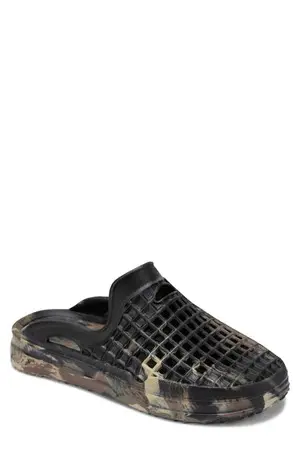 LUSSO CLOUD Scenario Perforated Clog - Woodland Camo
