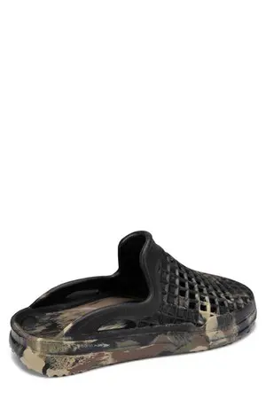 LUSSO CLOUD Scenario Perforated Clog - Woodland Camo