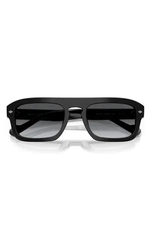VOGUE 53mm Polarized Irregular Sunglasses