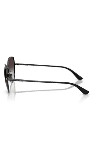 VOGUE 56mm Gradient Oval Sunglasses