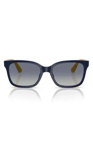 VOGUE 49mm Rectangular Sunglasses - Dark Blue