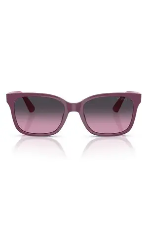 VOGUE 49mm Rectangular Sunglasses - Purple