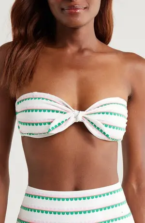 LEMLEM Ava Bandeau Bikini Top - Kibebi Fragaria