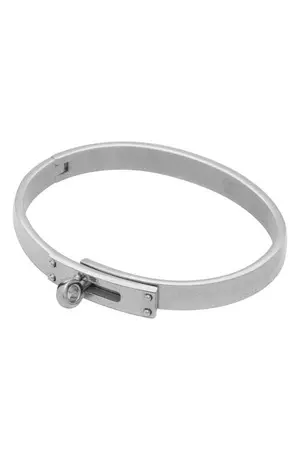 ST. MORAN Tarnish Resistant Bangle - Silver
