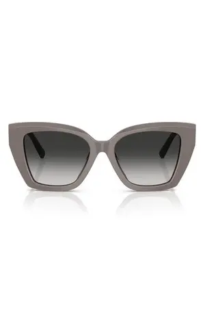 Tiffany & Co. Tiffany & Co. 52mm Square Sunglasses Chocolate Truffle/grey