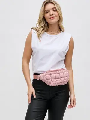SOL AND SELENE Resurgence Belt Bag - Rose