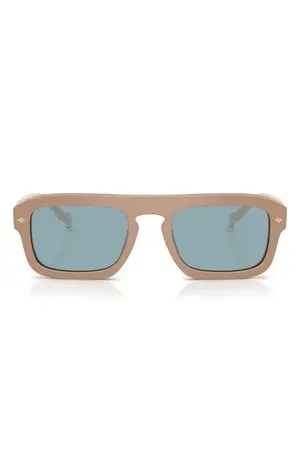 VOGUE 53mm Gradient Square Sunglasses - Blue