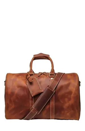 Steel Horse Leather Duffle Travel Bags