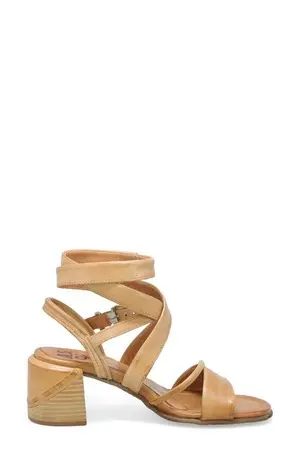 A.S.98 Mack Ankle Wrap Sandals - Sand