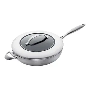 SCANPAN Ctx 12.75 Inch Nonstick Saute Pan With Lid