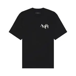Amiri Staggered Logo Tee