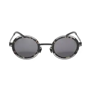 Mykita Round Frame Sunglasses - Black
