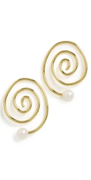 Éliou Espiral Earrings - Gold Plated