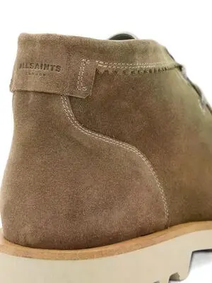 ALLSAINTS Skiff Suede Boots - Neutrals