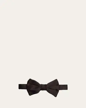 Giorgio Armani Pre-tied Bow Tie - Black