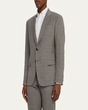 Giorgio Armani Windowpane Suit