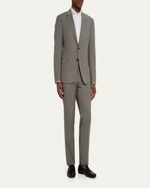 Giorgio Armani Windowpane Suit
