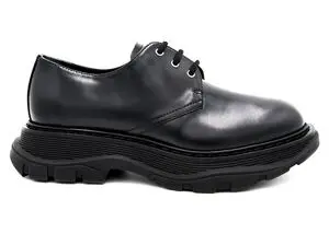 Alexander McQueen Chunky Sole Lace-up Sneakers - Black