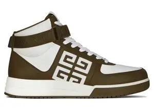 Givenchy G4 High-top Sneakers - Khaki/white