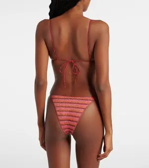 Oseree Lumière Striped Bikini