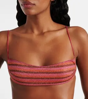 Oseree Lumière Striped Bikini