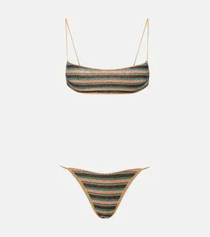 Oseree Lumière Striped Bikini - Multicoloured