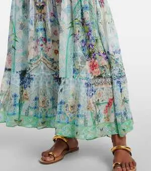 Camilla Crystal-embellished Silk Maxi Dress