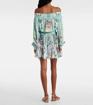 Camilla Crystal-embellished Minidress