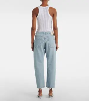 Citizens Of Humanity Winslow Cropped Straight Jeans - Blue