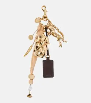 Chloé Giga Pineapple Leather Bag Charm