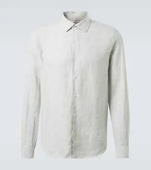 Men's Linen Long Sleeve