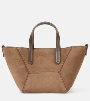 Brunello Cucinelli Bc Duo Mini Monili Tote - Brown