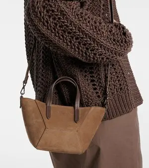 Brunello Cucinelli Bc Duo Mini Monili Tote - Brown