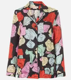 Marni Floral Silk Shirt - Multicoloured