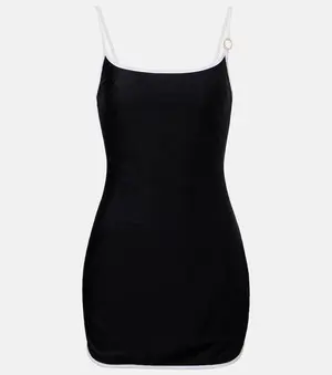 Oseree Jersey Minidress