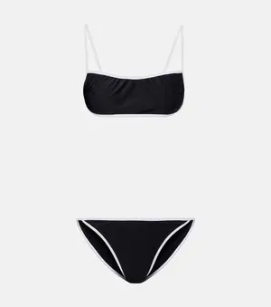 Oseree Bandeau Bikini - Black